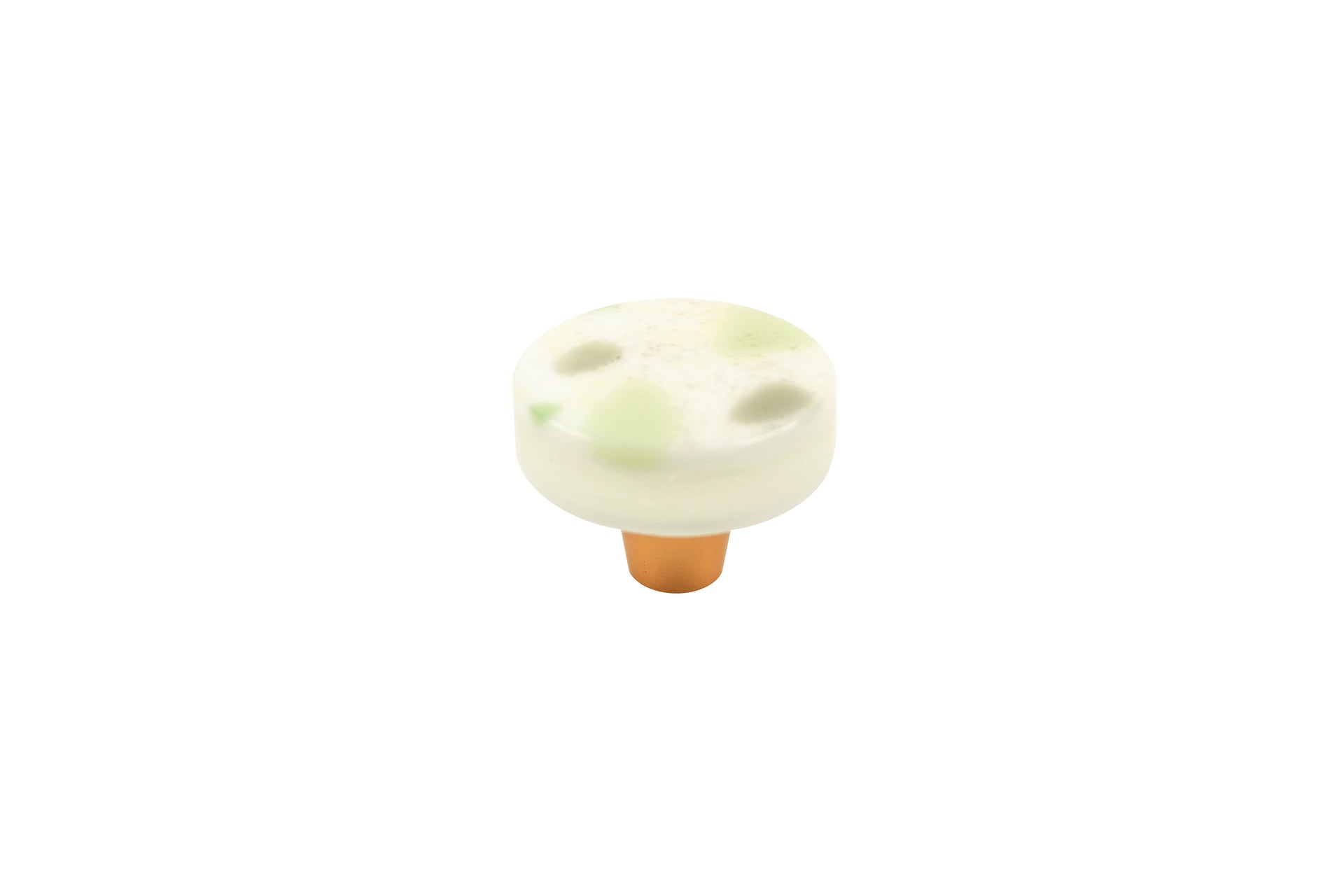 Windborne Studios - Terrazzo | Tea Green | 1.5" Circle Knob